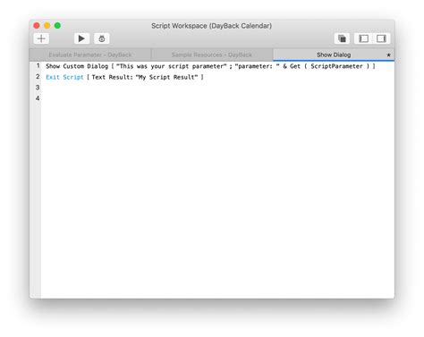 Calling Scripts In Filemaker From Dayback Dayback Documentation