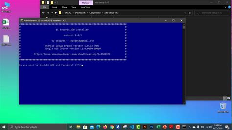Adb And Fastboot Installation Youtube