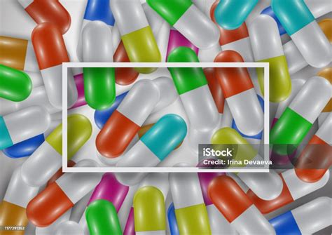 밝은 알약 캡슐배경 좋은 건강과 항생제에 대한 비타민 알약 웹 사이트에 대한 포스터 배너 약국 진통제 캡슐 및 약물 0명에 대한 스톡 벡터 아트 및 기타 이미지 Istock