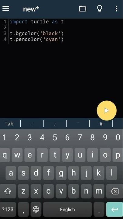amazing designs using python py3 pydroid3 python youtube