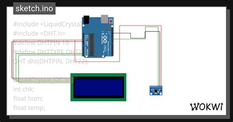 Suhu Dan Kelembaban Wokwi Esp32 Stm32 Arduino Simulator