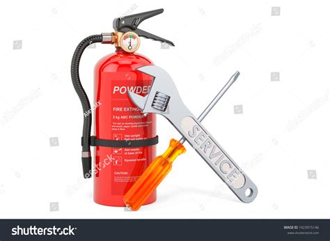 흰색 배경에 격리된 3d 렌더링 소화기의 스톡 일러스트 1923915146 Shutterstock