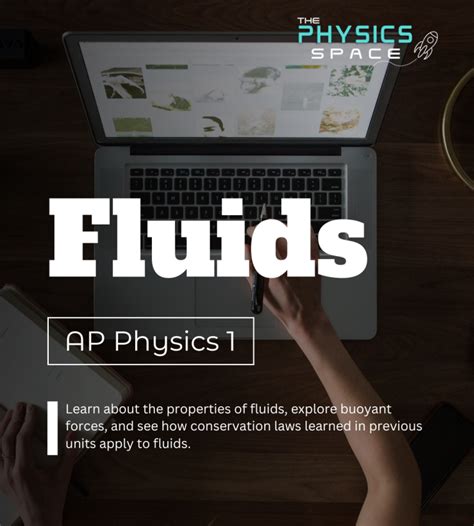 AP Physics 1 Unit 8 Fluids Online Course The Physics Space