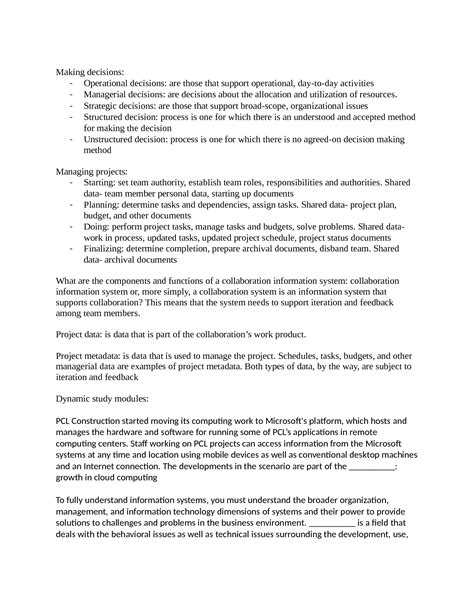 SOLUTION Mcs Final Exam Notes Docx Studypool