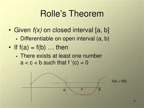 PPT The Mean Value Theorem PowerPoint Presentation Free Download ID