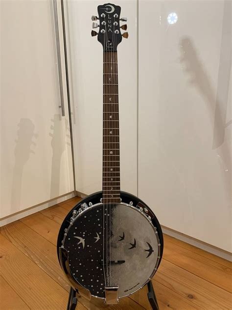 Luna Moonbird 6 String Banjo Elektr Acc Kaufen Auf Ricardo