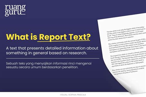 Report Text Pengertian Struktur Tujuan Contohnya