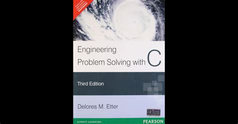 Engineering Problem Solving With C 3rd Edition Padhega India