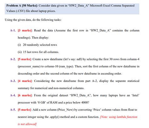 Solved B Marks Handling NaN Values Drop All Columns Chegg