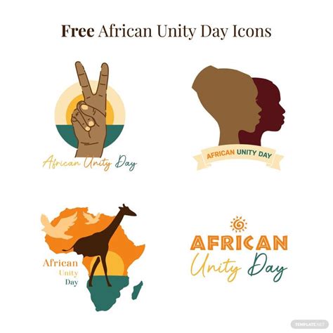 African Unity Day Icons In Illustrator Psd Jpeg Png Svg Eps Download