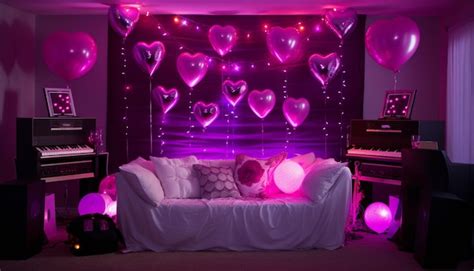 Premium Ai Image A Karaoke Setup With A Playlist Of Love Songs