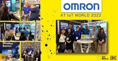 Omron Iotworld2022 Iot Iottechnology Omron Electronic Components Americas