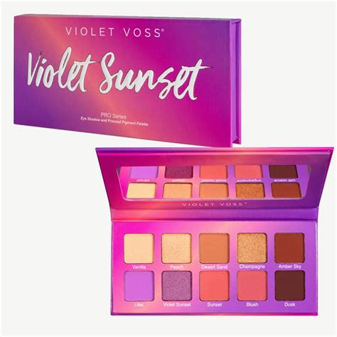 Violet Voss Violet Sunset Eye Shadow Palette Maquillaje México