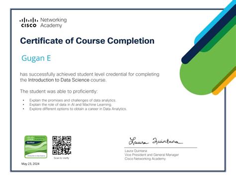 gugan elangovan on linkedin cisco datascience machinelearning ai certification continue…