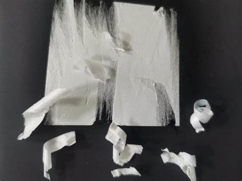 Fragile Paper Destructible Paper Material Egg Sticker Destructible Paper And Cosmetic Labels