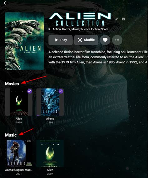 Feature Request Group Medialibrary Types In Collections Feature