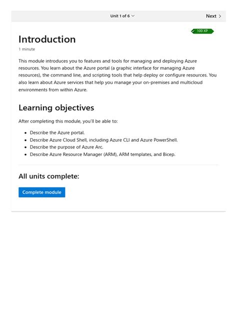 Xi Describe Features And Tools For Managing And Deploying Azure Resources Pdf Microsoft