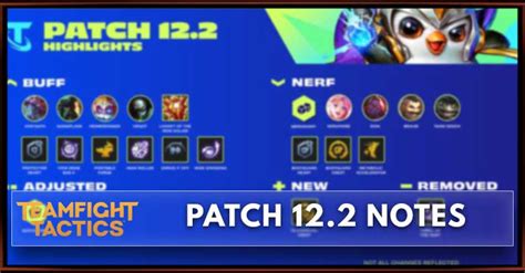 TFT Patch 12 2 Notes Champions Traits Items Augments Balance Zilliongamer
