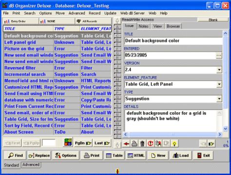 Tour Create Bug Tracker Database Easily