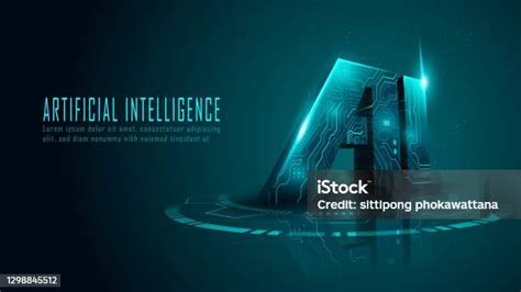 미래지향적 인 개념의 3d Ai 회로 3차원 형태에 대한 스톡 벡터 아트 및 기타 이미지 3차원 형태 Cpu 개념 Istock