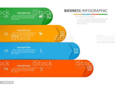 4가지 옵션이 있는 인포그래픽 템플릿 워크플로 프로세스 Char 개념에 대한 스톡 벡터 아트 및 기타 이미지 개념 결정 계획 Istock