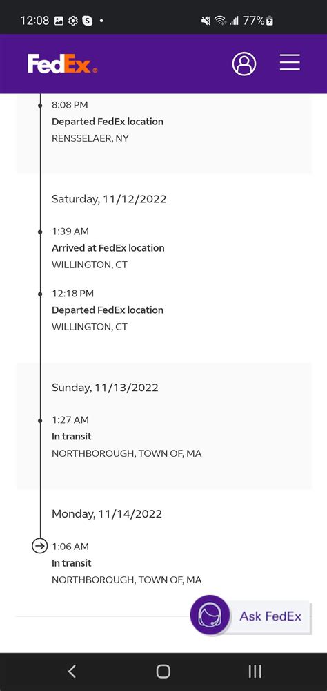 Pacakge Stuck In A Seemingly Endless Loop Rfedex