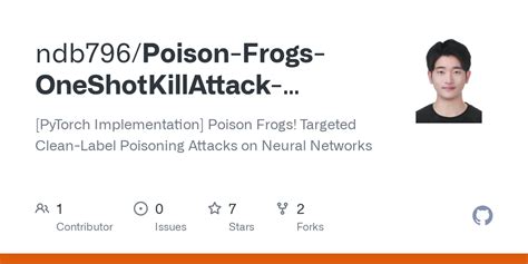 Github Ndb796poison Frogs Oneshotkillattack Pytorch Pytorch Implementation Poison Frogs