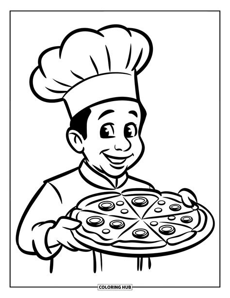 75 Pizza Kleurplaten Voor Kinderen En Volwassenen Gratis
