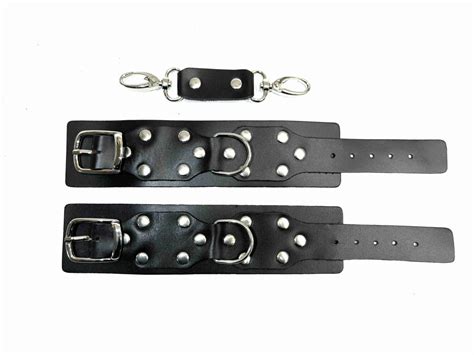 Наручники кожаные Sex Game коричневые оптовая цена Bdsm Arsenal