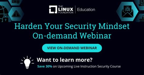 Cybersecurity Webinar Websecurity Webapps Developers Fullstack The Linux Foundation