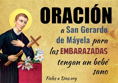 Oración A San Gerardo De Máyela Para Que Las Embarazadas Tengan Un Bebe