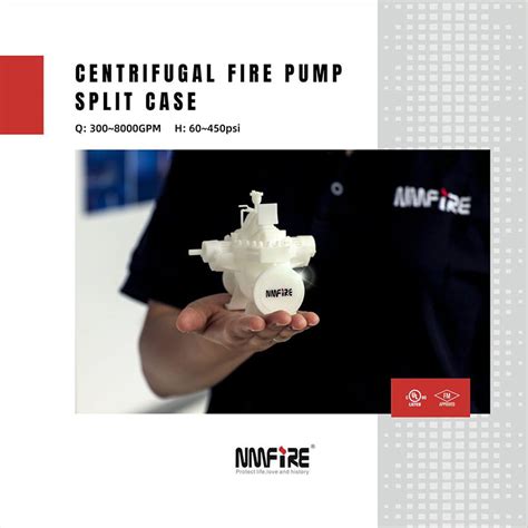 750gpm 108psi Split Case Fire Pump Automatic Transfer Switch Diesel