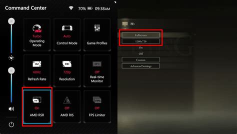 Fsr Vs Rsr Vs Ris Using The Rog Ally S Upscaling And Sharpening Features