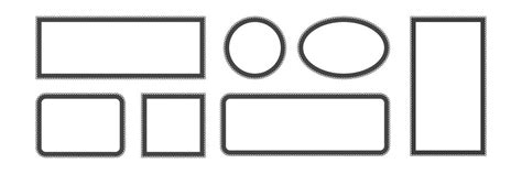 Dotted Line Frame Vector Art Icons And Graphics For Free Download