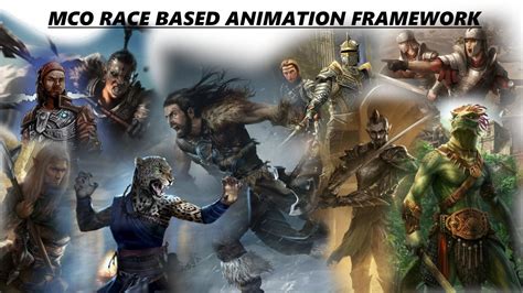 MCO Race Based Animation Framework For NPCs モーション Skyrim Special