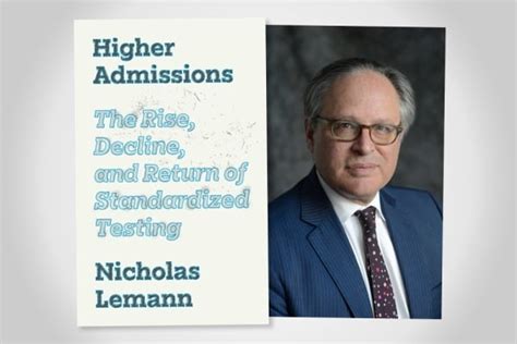 Author Nicholas Lemann Discusses His New Book On The Sat