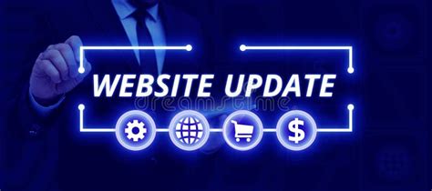 Inspiration Showing Sign Website Update Concept Meaning Keeping The