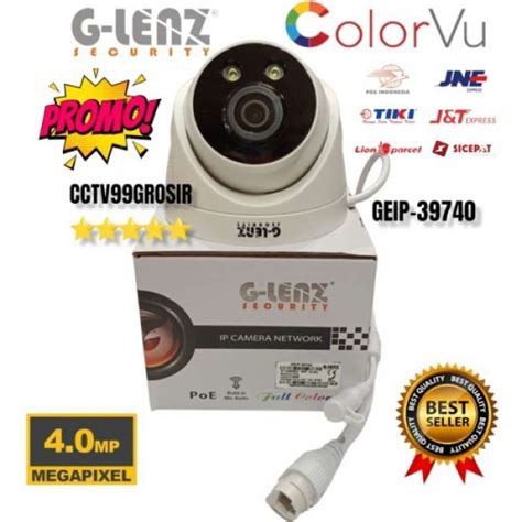 Promo Glenz Ip Cam 4mp Indoor Geip 39740 Cctv Camera Night Color Tech