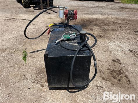 Square Fuel Tank Welectric Pump Bigiron Auctions