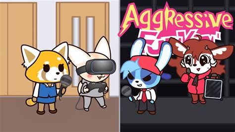 Aggretsuko Friday Night Funkin Full Combo Aggressive Funkin Demo Youtube