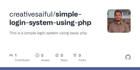 Simple Login System Using Phpdashboardphp At Main · Creativesaifulsimple Login System Using