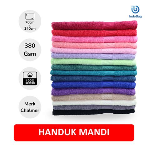 Jual Handuk Mandi Dewasa Chalmer 70x140cm Bath Towel Size Handuk Tebal