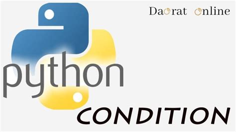 الجمل الشرطية في بايثون الدرس الخامس دورات اون لاين