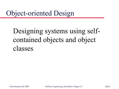 Ppt Object Oriented Design Concepts Practices And Benefits Powerpoint Presentation Id5854891