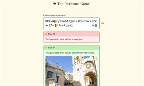The Password Game Sẽ Giúp Bạn Trở Thành ông Hoàng Tính Toán Chiến Thần đọc Lệnh Siêu Trí Nhớ