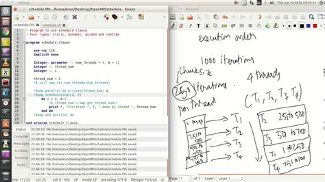 Fortran With Openmp 017 Schedule Clause What Is It Youtube