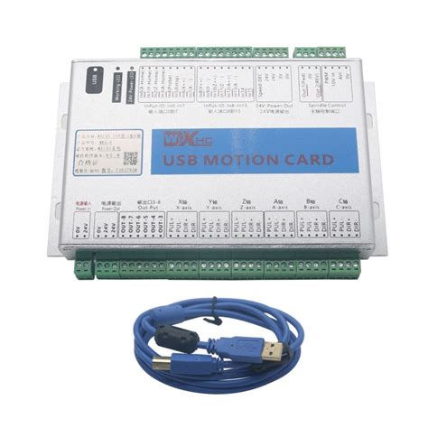 Upgrade Mach3 6 Axis Motion Controller Card Usb Port Cnc Breakout Board 2mhz Mk6 V Free