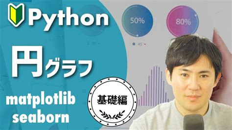 Matplotlib And Seaborn 入門講座 06【基礎】pythonを使った円グラフの作成方法 Pythonちゃん