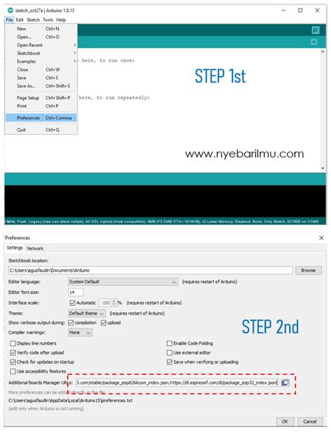 Tutorial Cara Mengakses Wemos D R ESP Versi Uno Nyebarilmu
