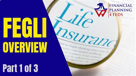 Fegli Or Federal Employees Group Life Insurance Overview Part 1 Of 3